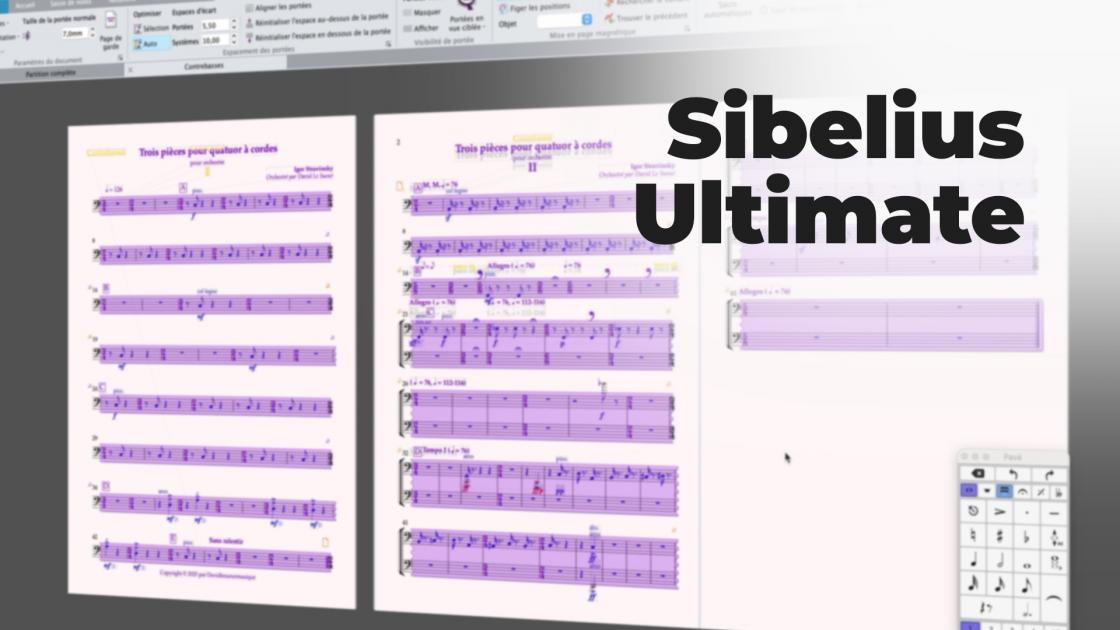 Sibelius Ultimate 2025 - Créez, Orchestrer et Partager vos Partitions